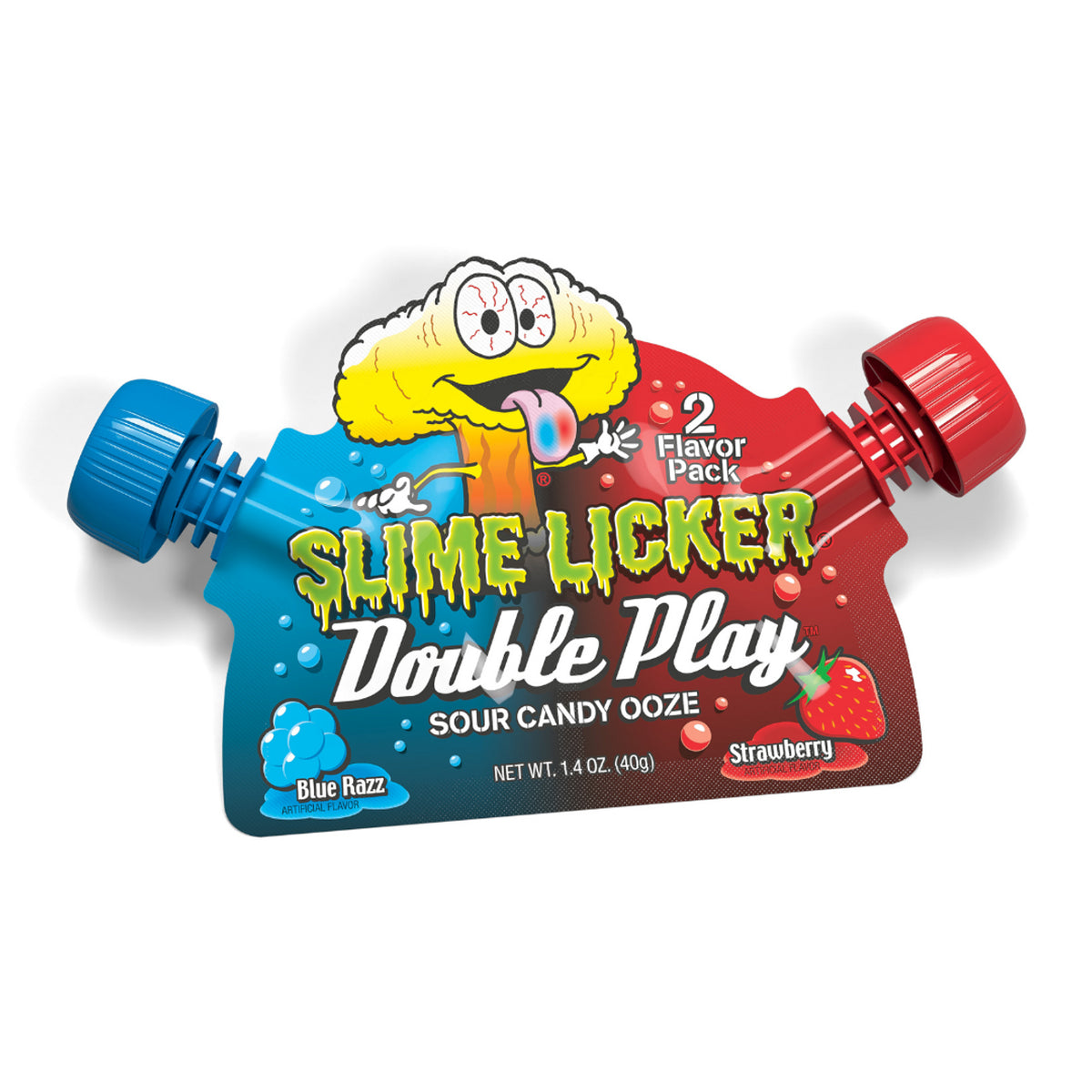 Slime Licker Double Play Sour Candy Ooze — Sugar Bear Candy