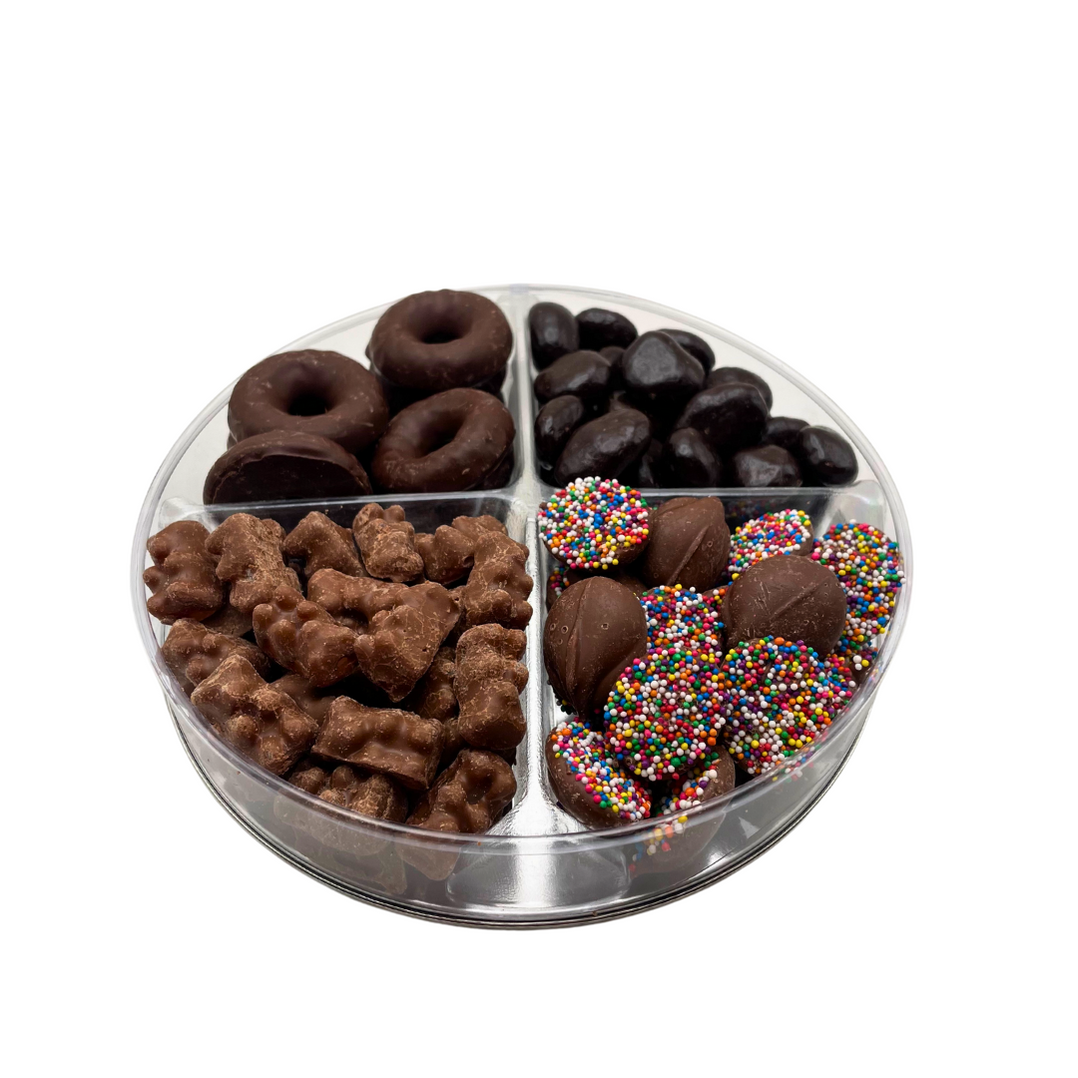Chocolaty Sweets Assortment Tray — Sugar Bear Candy