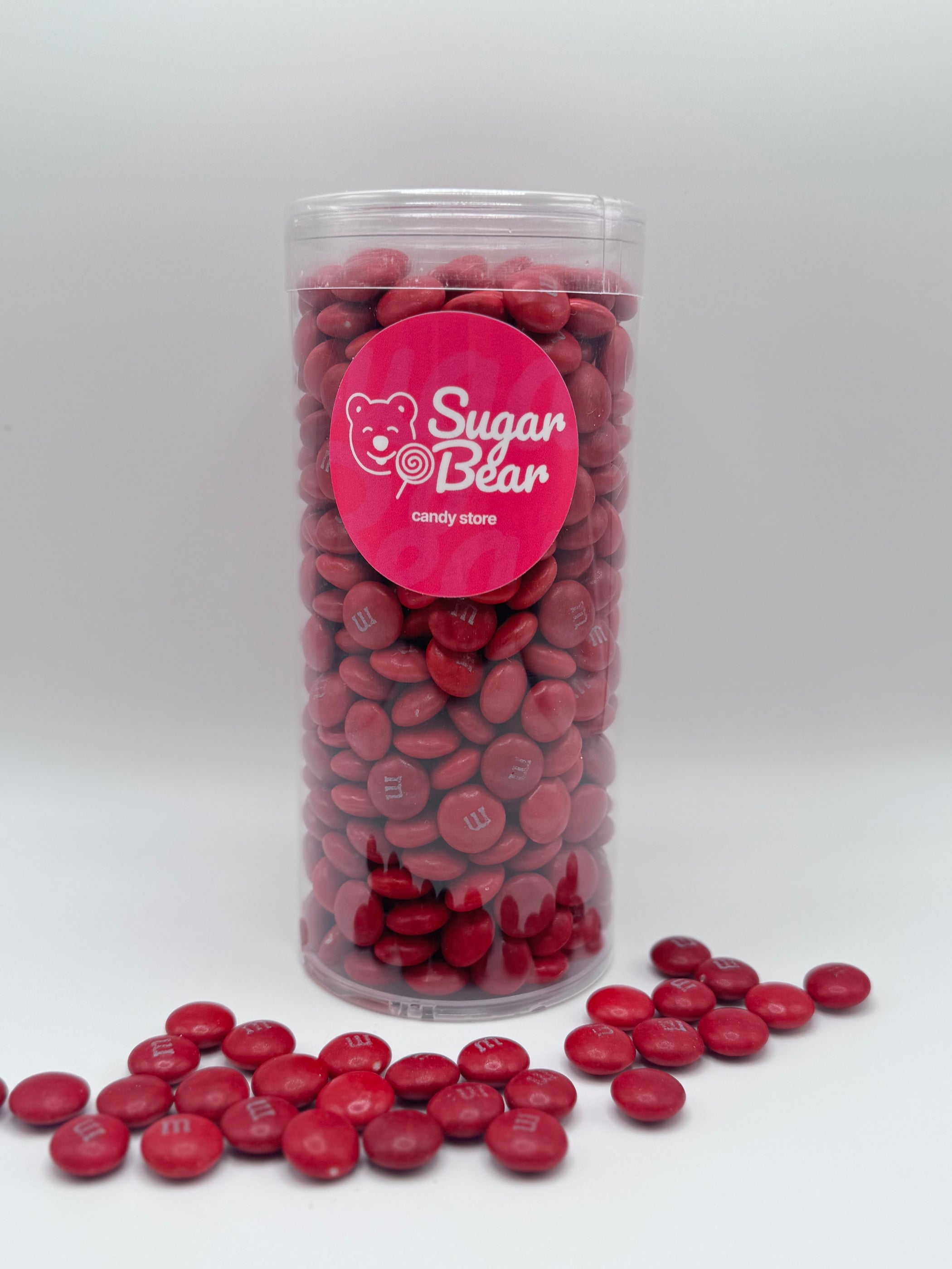Red M&M's — Sugar Bear Candy