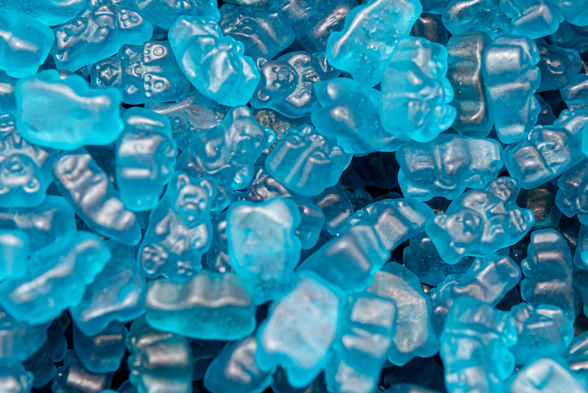 Wholesale Blue Raspberry Gummy Bears — Sugar Bear Candy