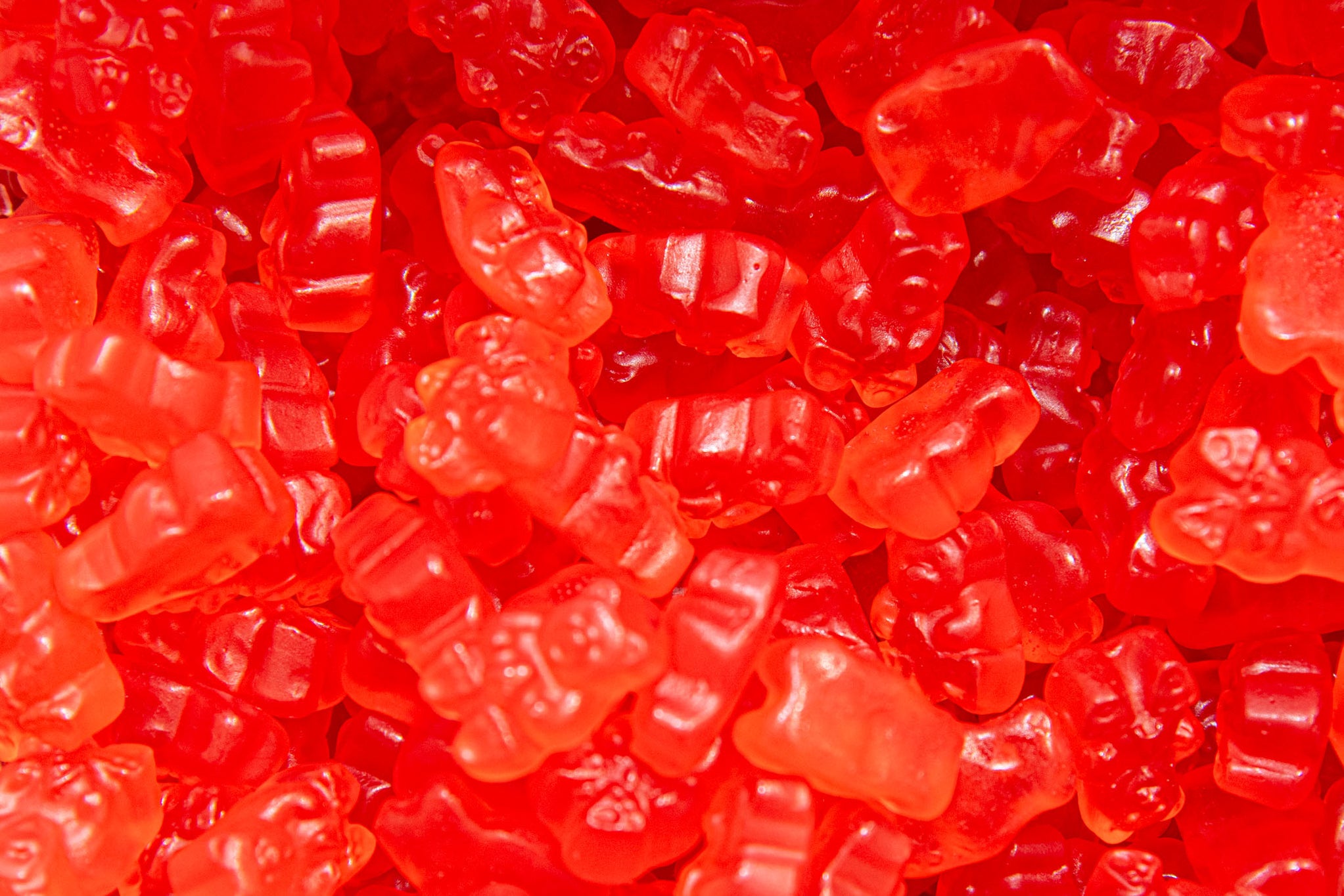 Strawberry Gummy Bears — Sugar Bear Candy