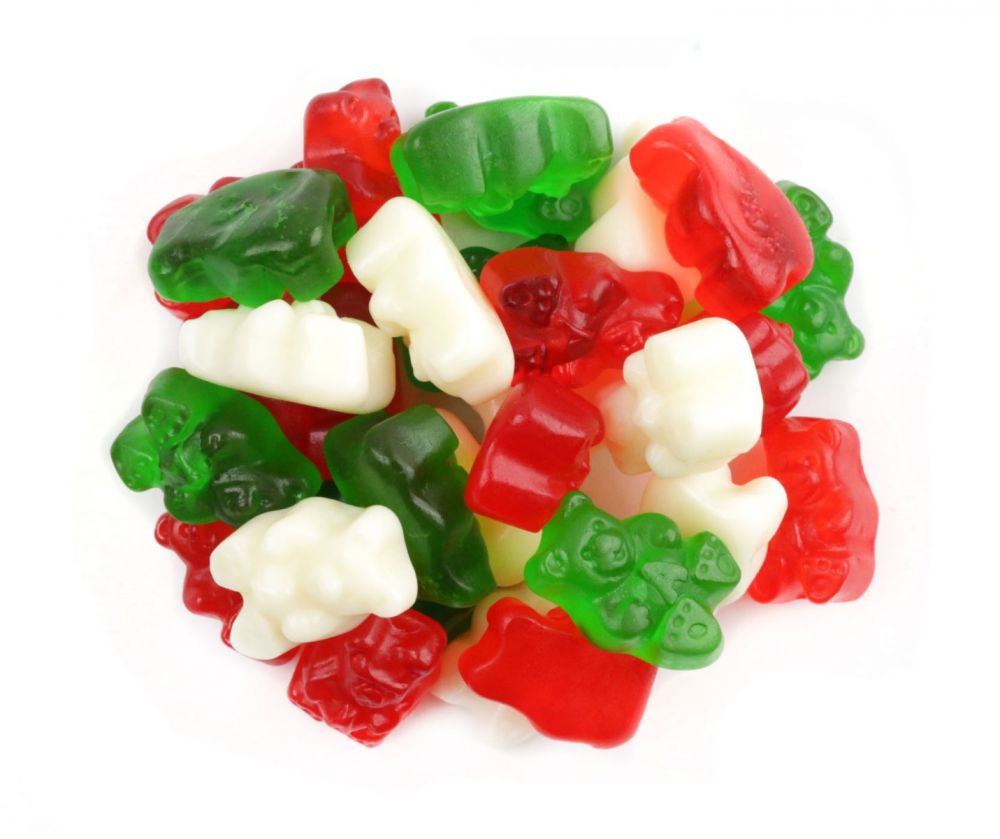 Christmas Gummy Bears — Sugar Bear Candy