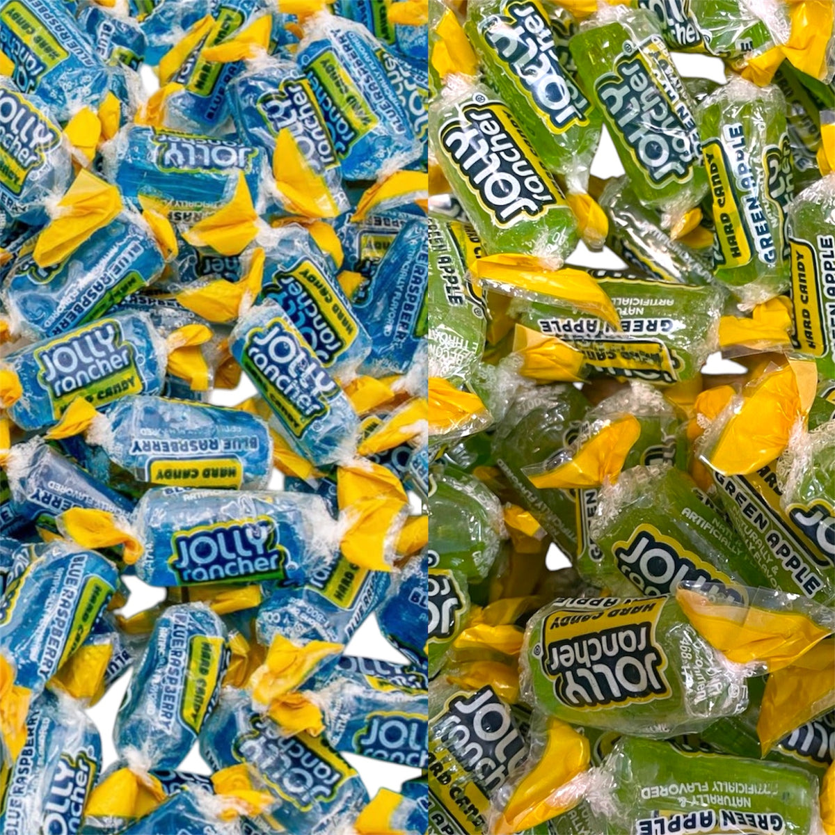 Jolly Rancher Duo: Green Apple & Blue Raspberry — Sugar Bear Candy