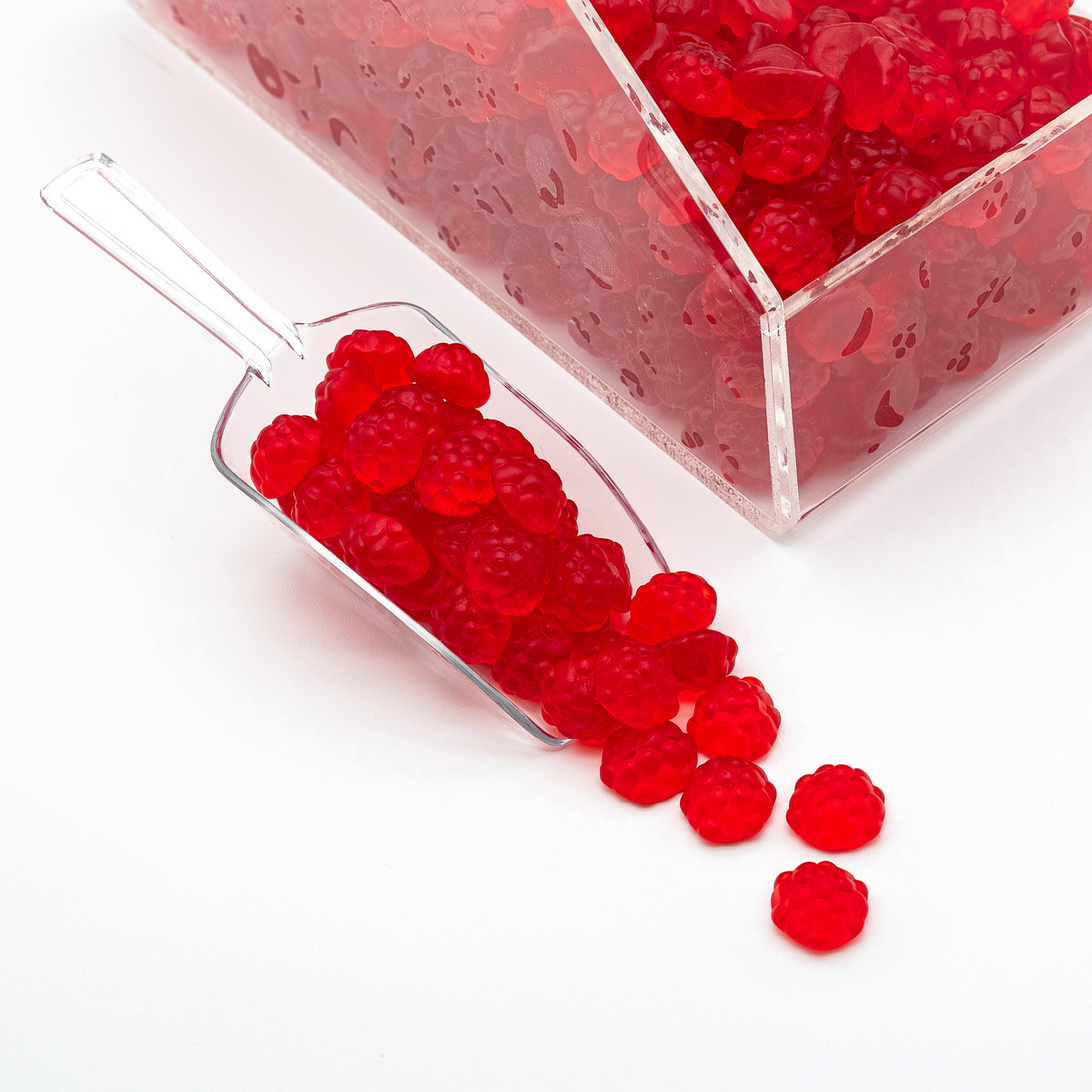 Gummy Red Raspberries — Sugar Bear Candy