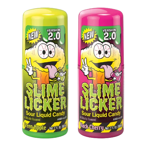 NEW Slime Licker 2.0 (Green Apple & Black Cherry) — Sugar Bear Candy