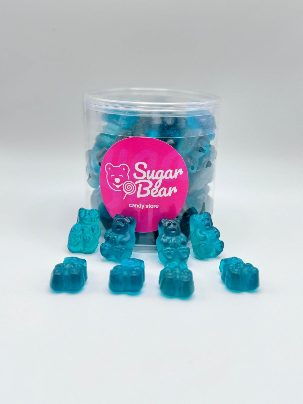 Blue Raspberry Gummy Bears — Sugar Bear Candy