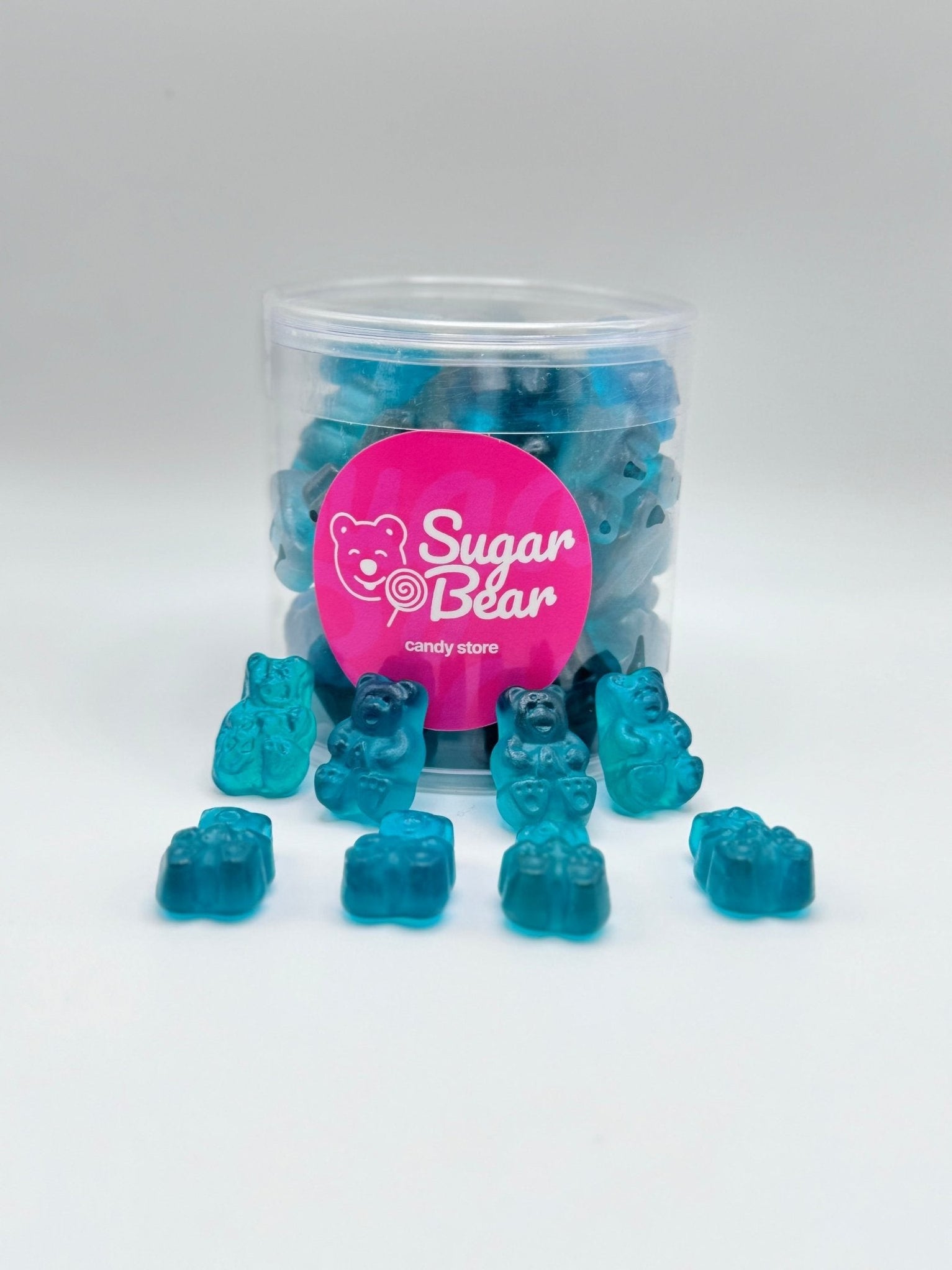 Blue Raspberry Gummy Bears — Sugar Bear Candy