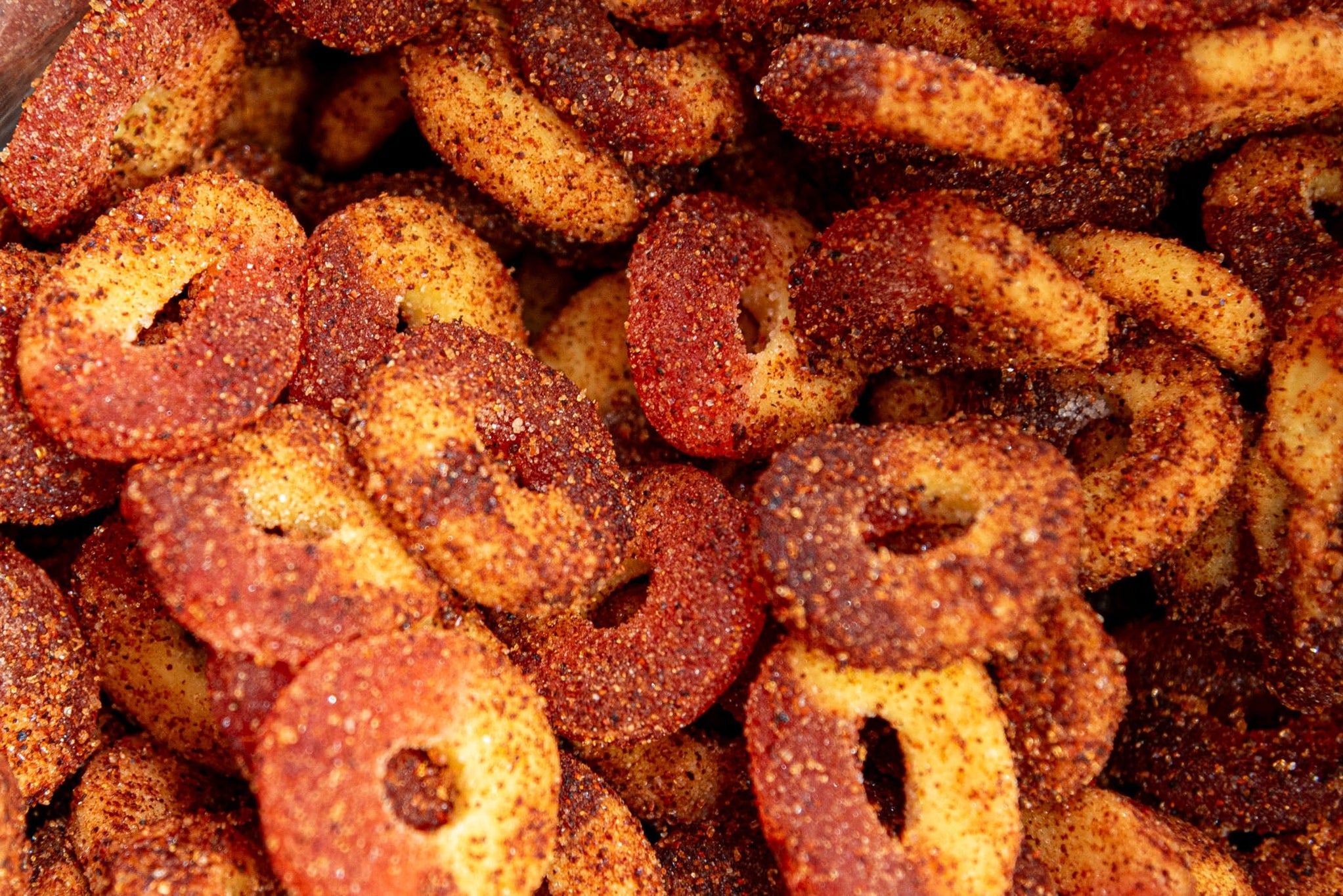 Chili Chamoy Peach Rings — Sugar Bear Candy