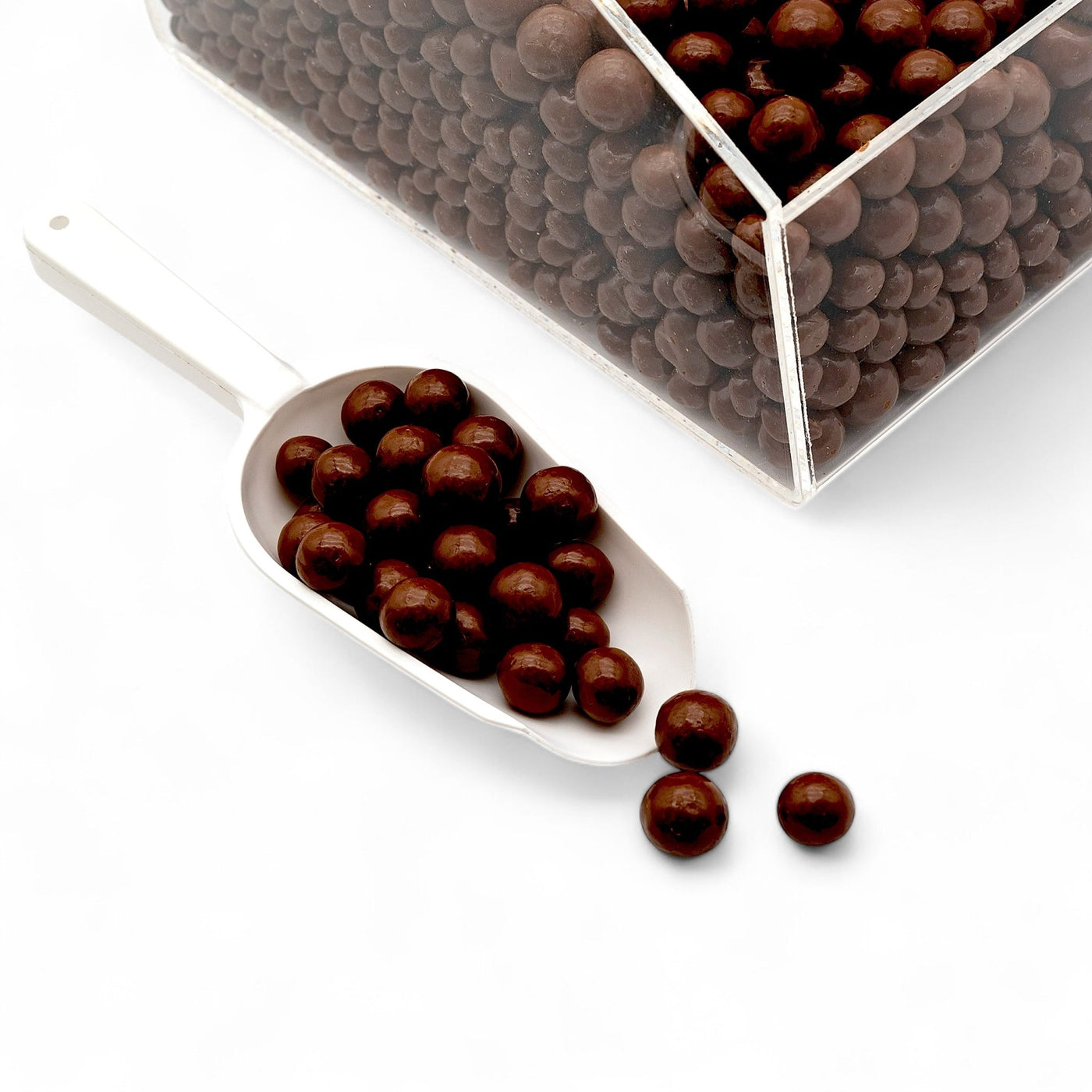 Dark Chocolate Malt Balls — Sugar Bear Candy