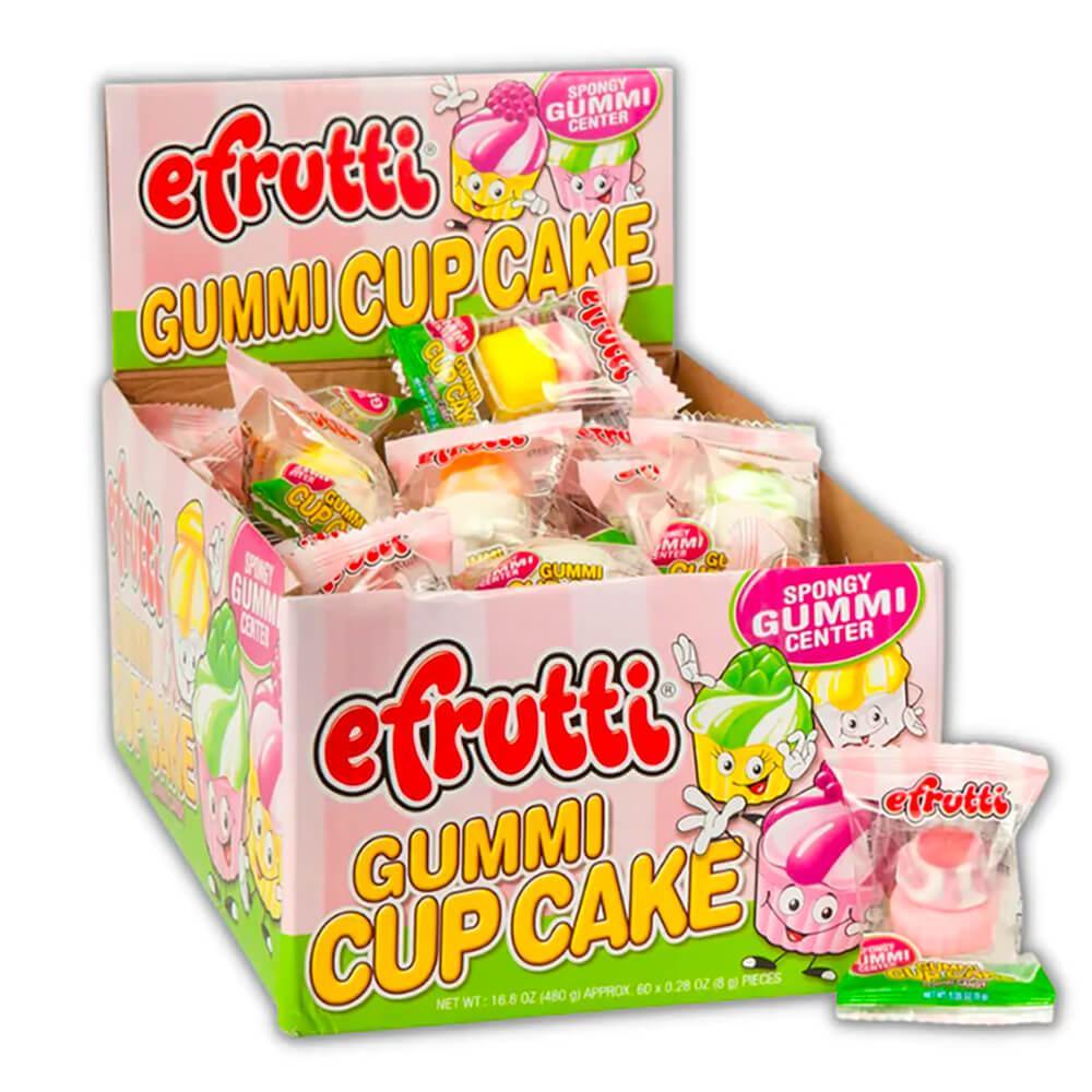 e.frutti Gummy Cupcakes 60 ct. — Sugar Bear Candy