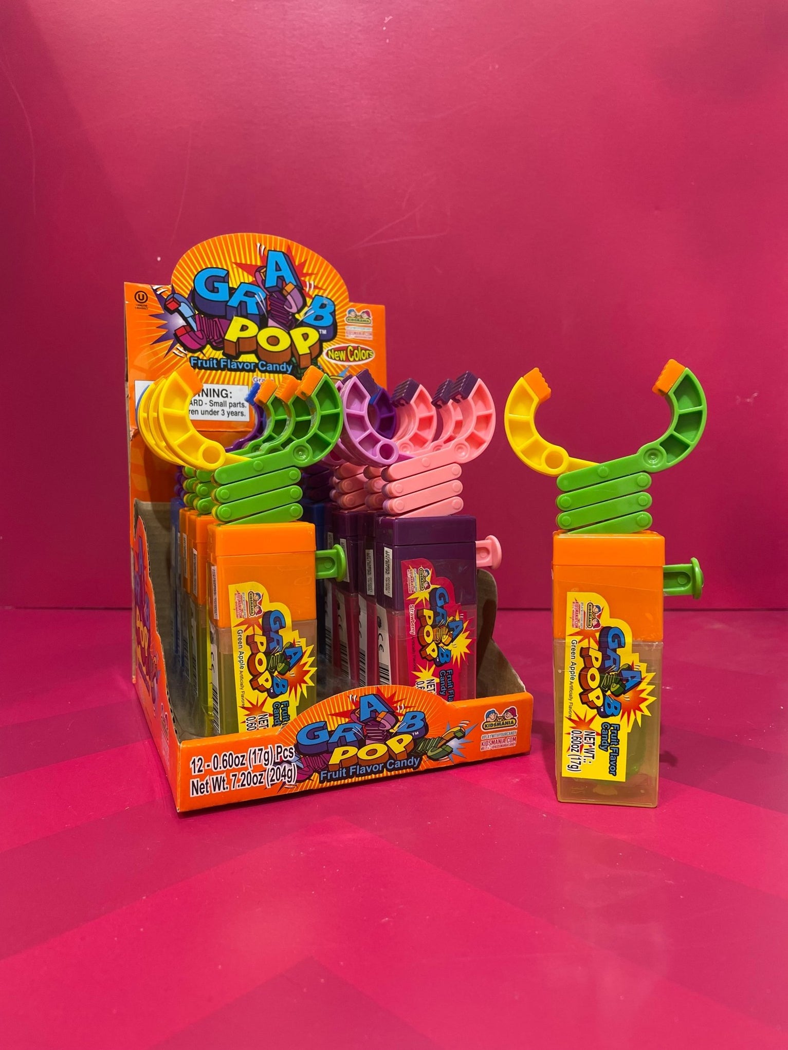 Grab Pop Fruit Flavor Candy — Sugar Bear Candy