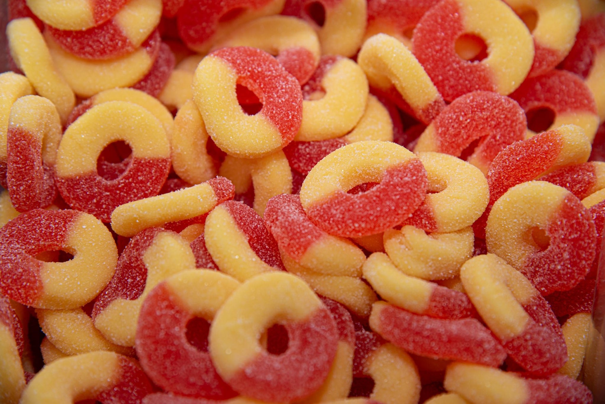 Buy Gummy Peach Rings Online | Sugar Bear Candy