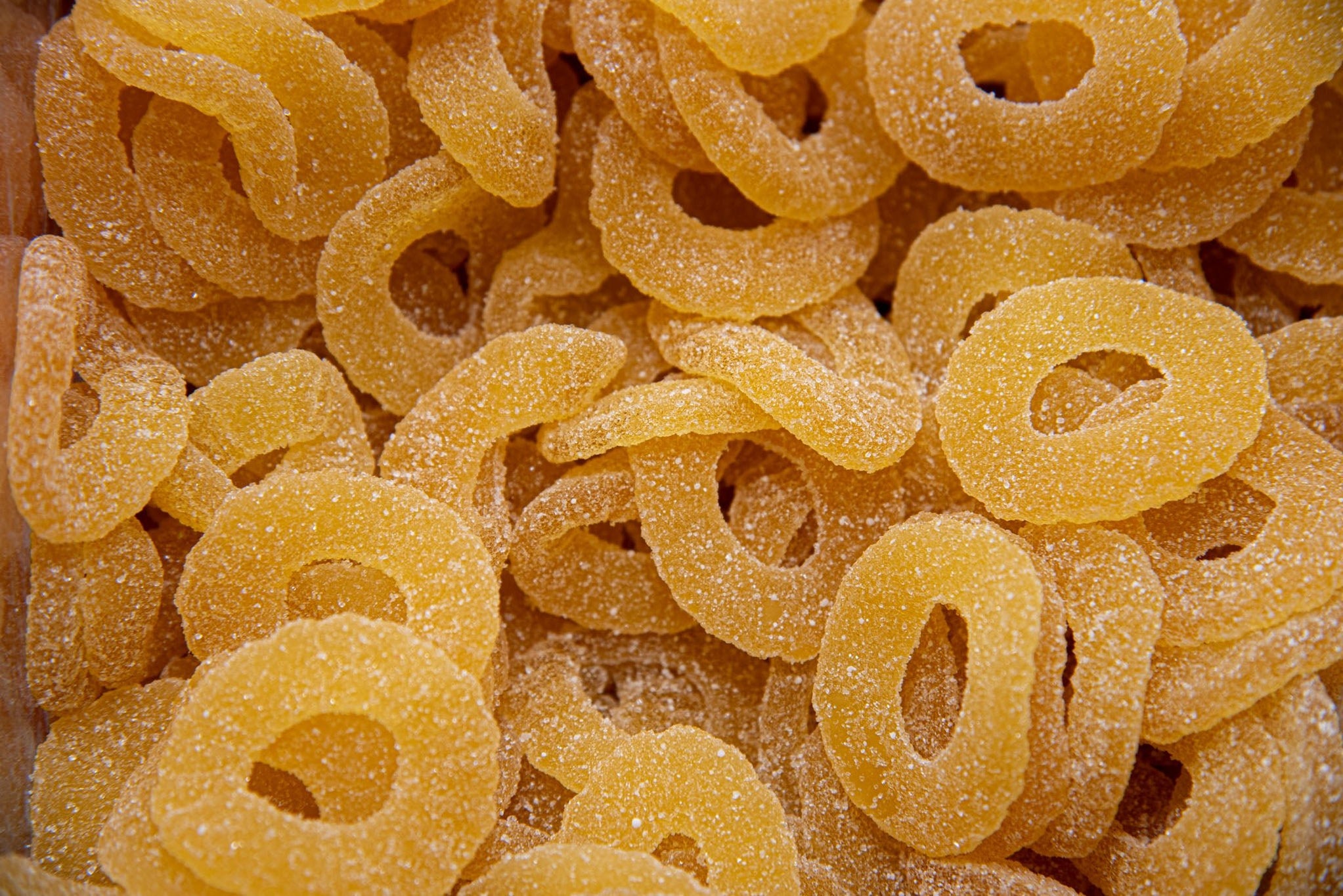 Gummy Pineapple Rings — Sugar Bear Candy