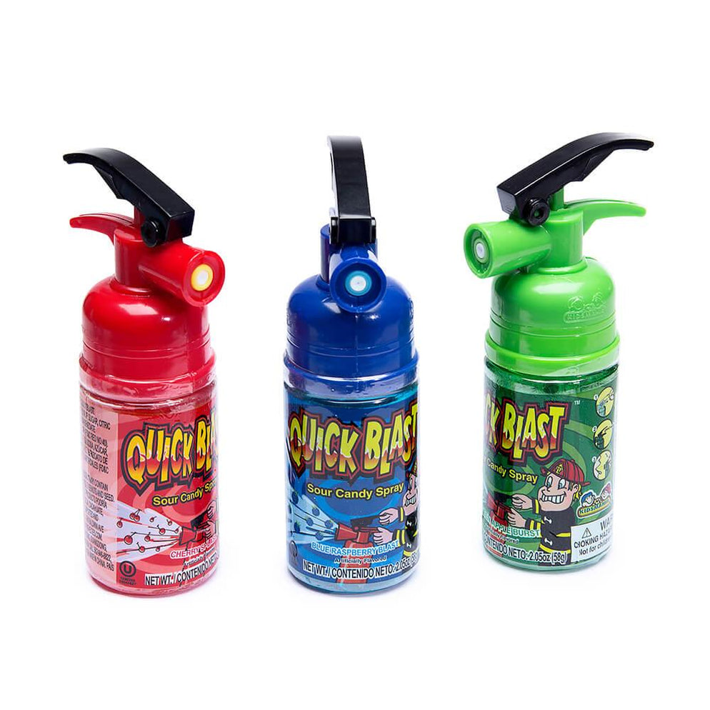 Quick Blast Sour Liquid Candy Spray 12 ct. — Sugar Bear Candy